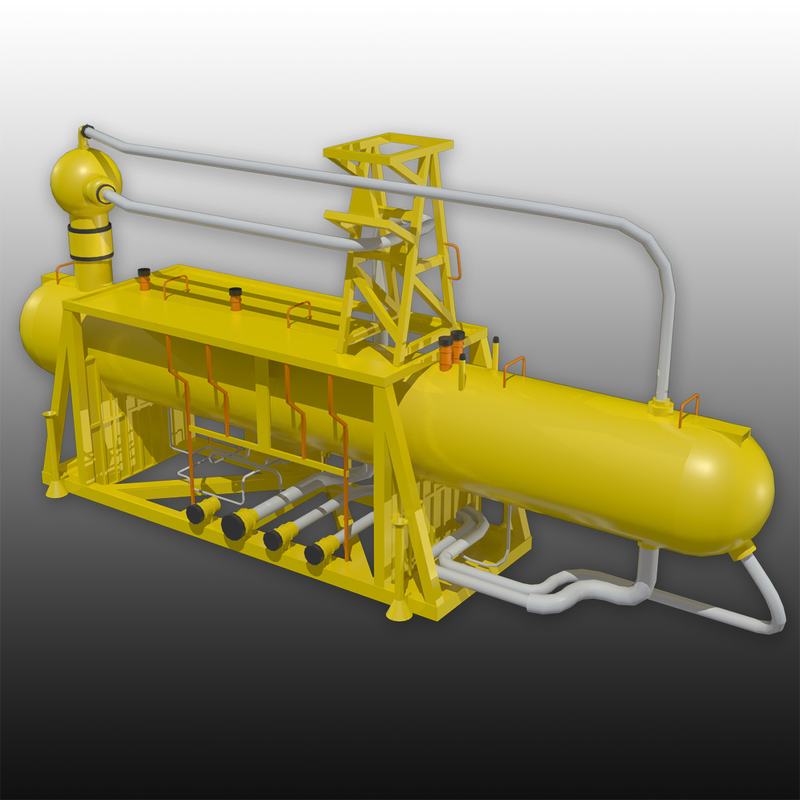 subsea separator template max