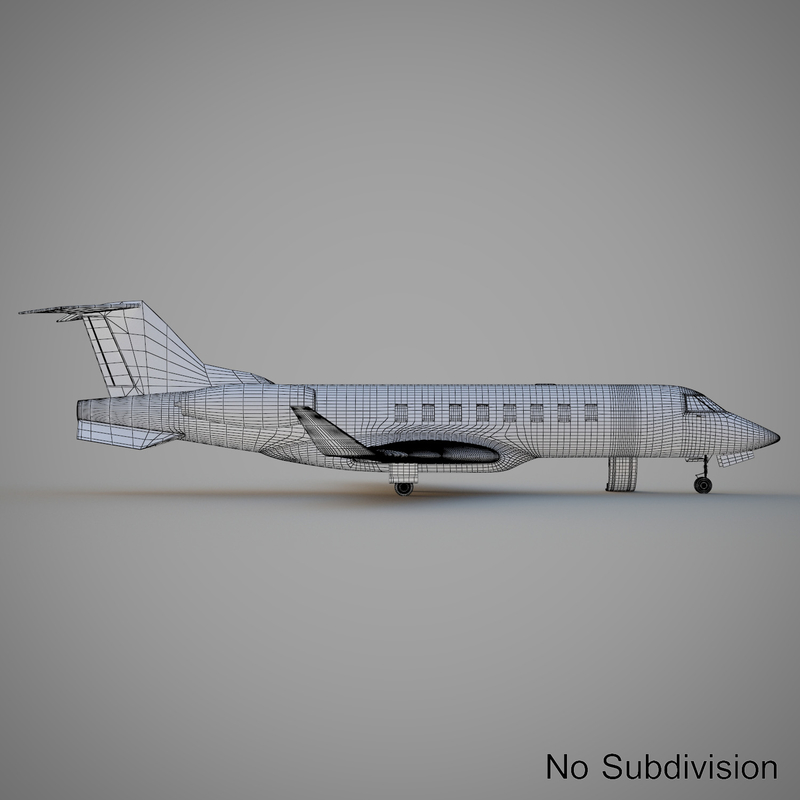 3d private jet