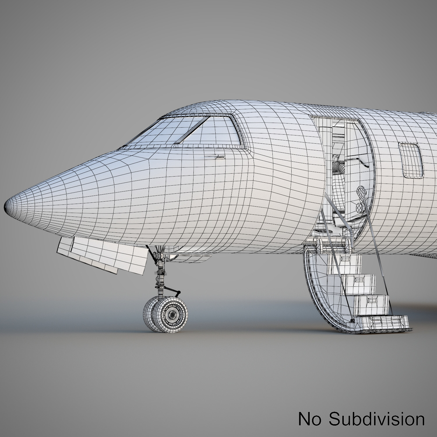 3d private jet