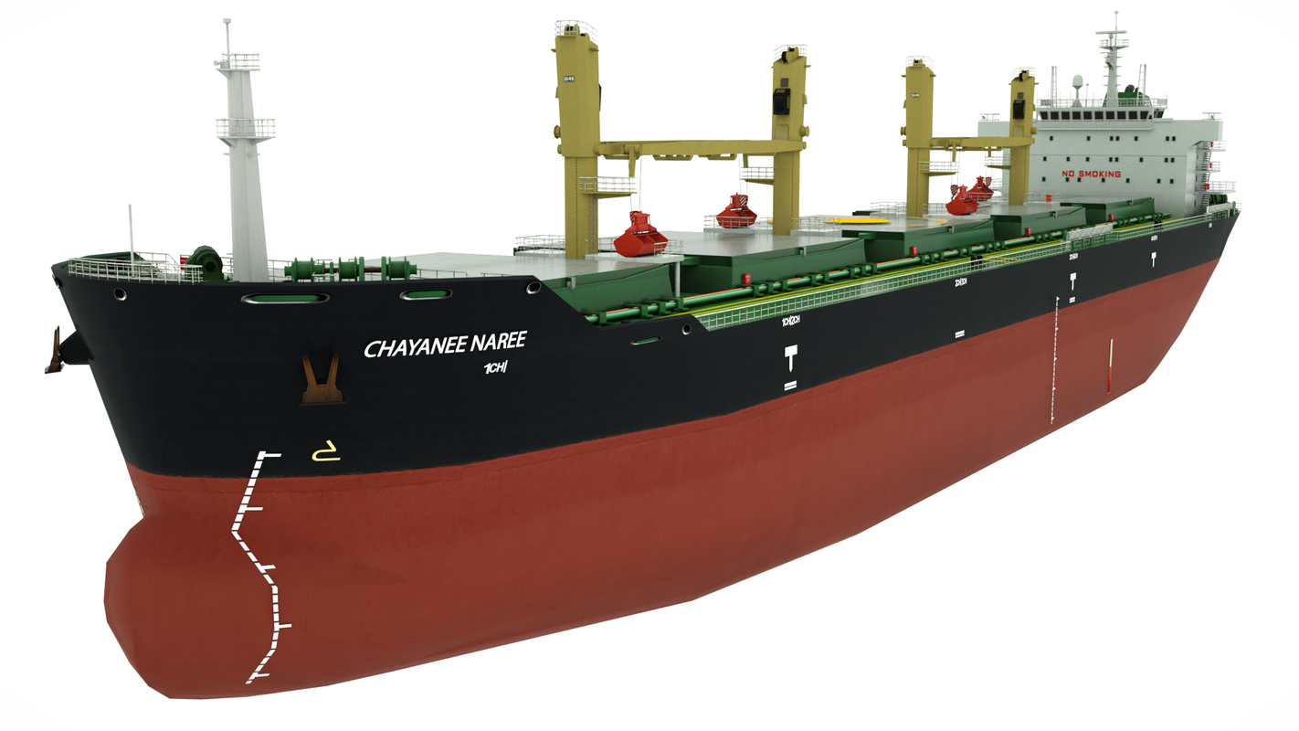 cargo vessel chayanee naree obj