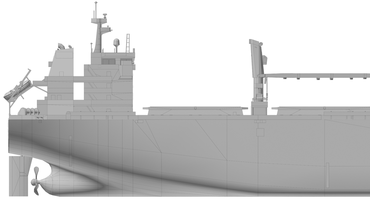 cargo vessel chayanee naree obj