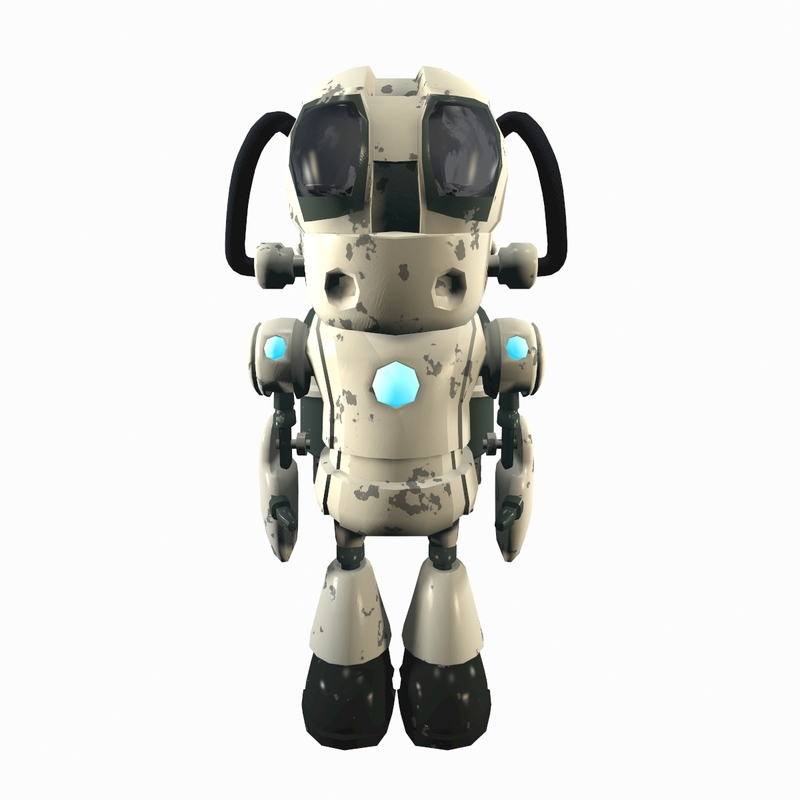 robot 3d fbx