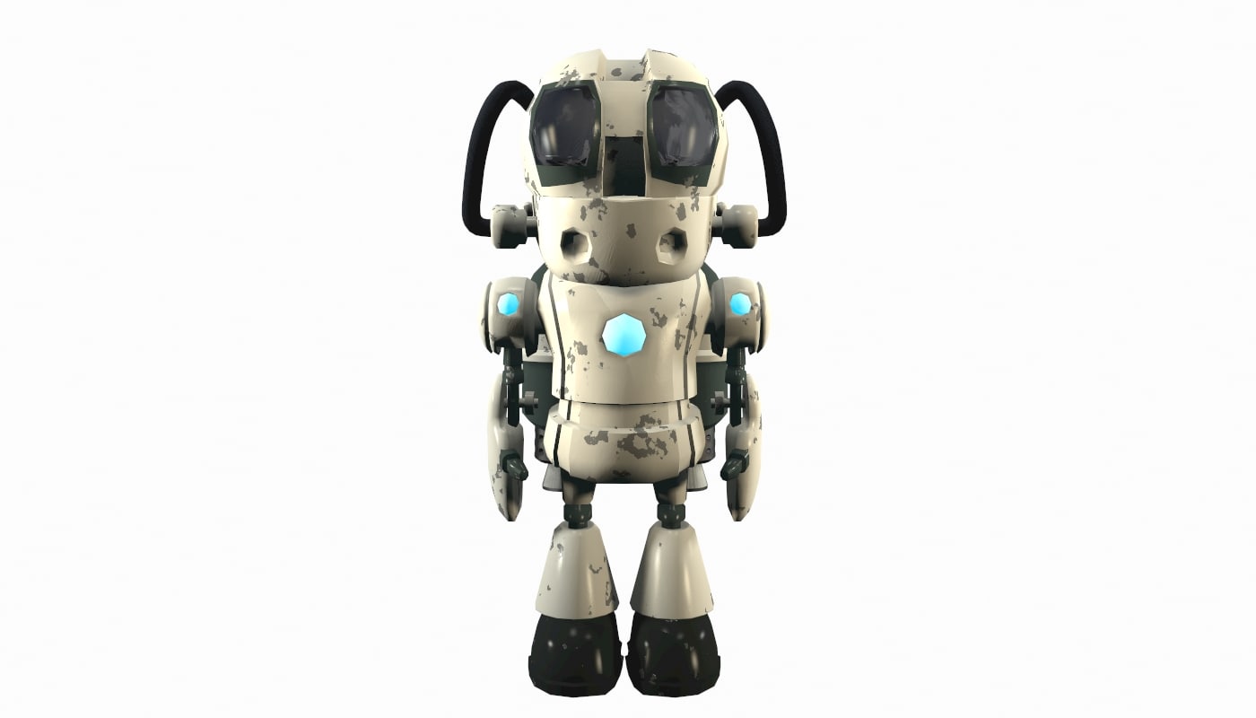robot 3d fbx
