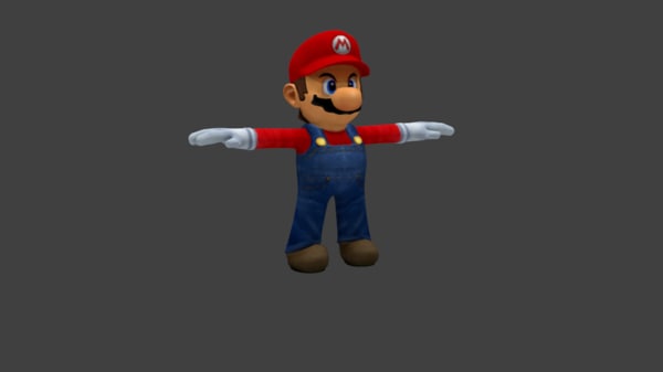 mario 3d model