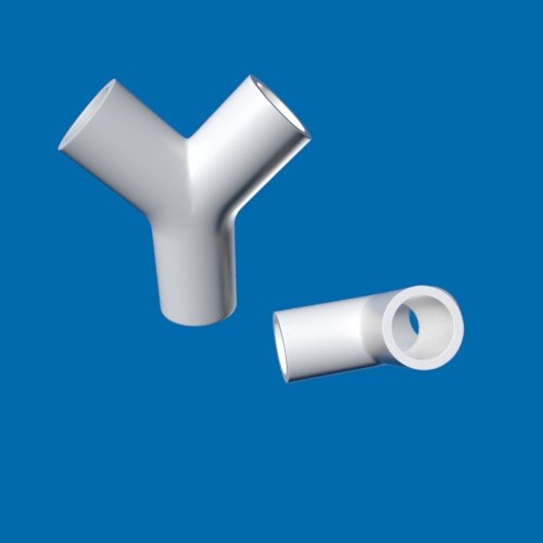 3d model of pvc piping fittings