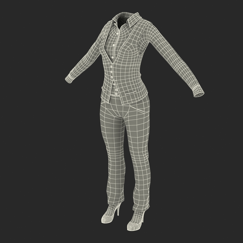 3d model of women suit 5