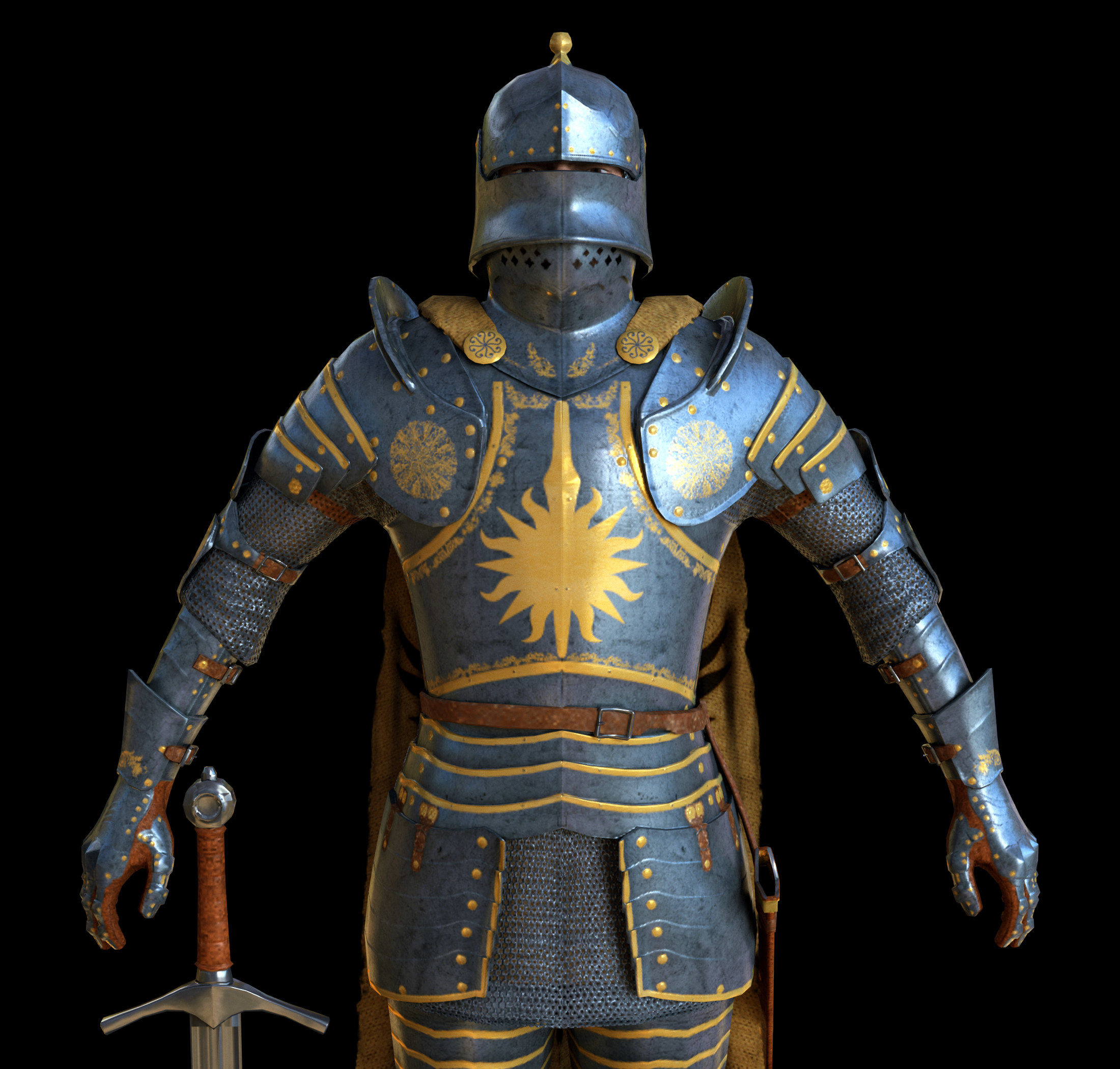 3ds character knight armor games