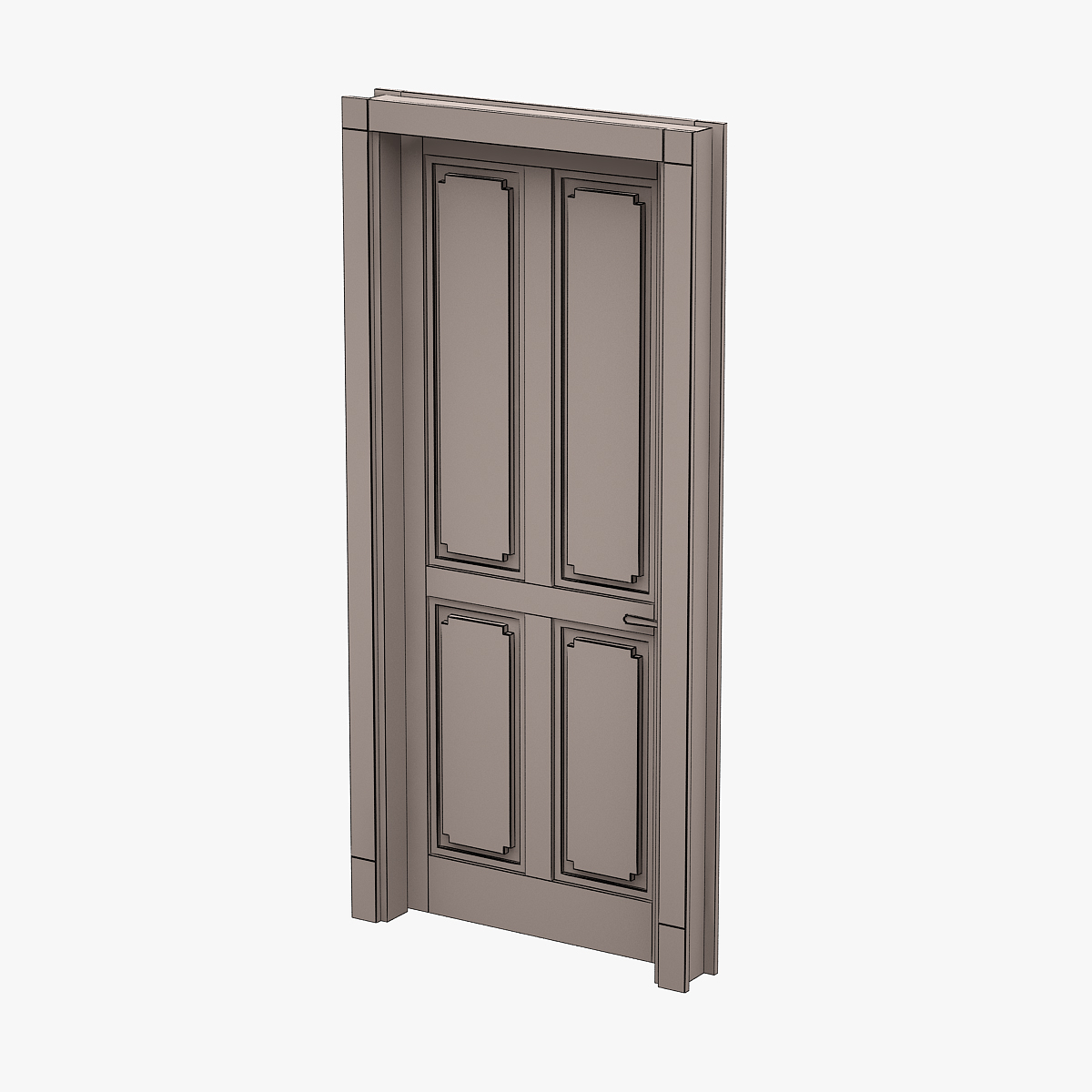 3d model door