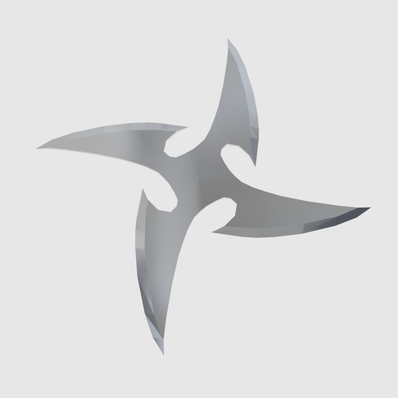 3d shuriken