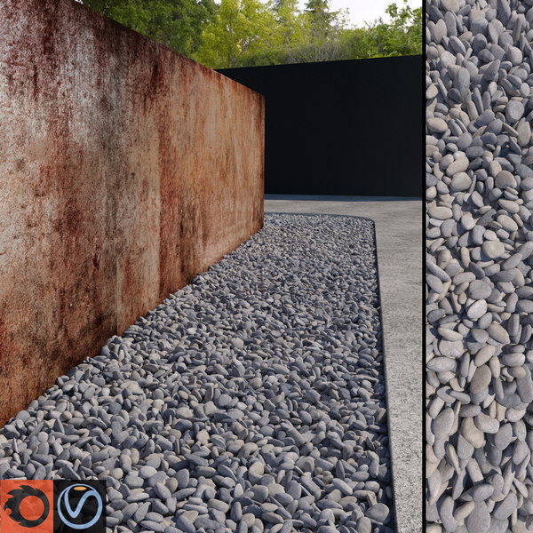 Gravel pile 3D model - TurboSquid 1288566