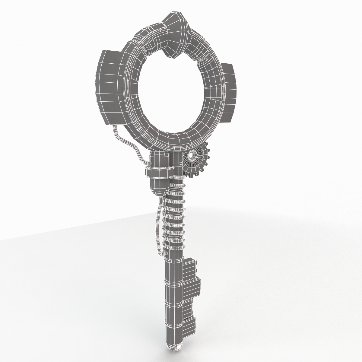 keys locks 3d model