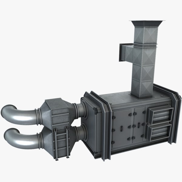 air handling unit 3d max