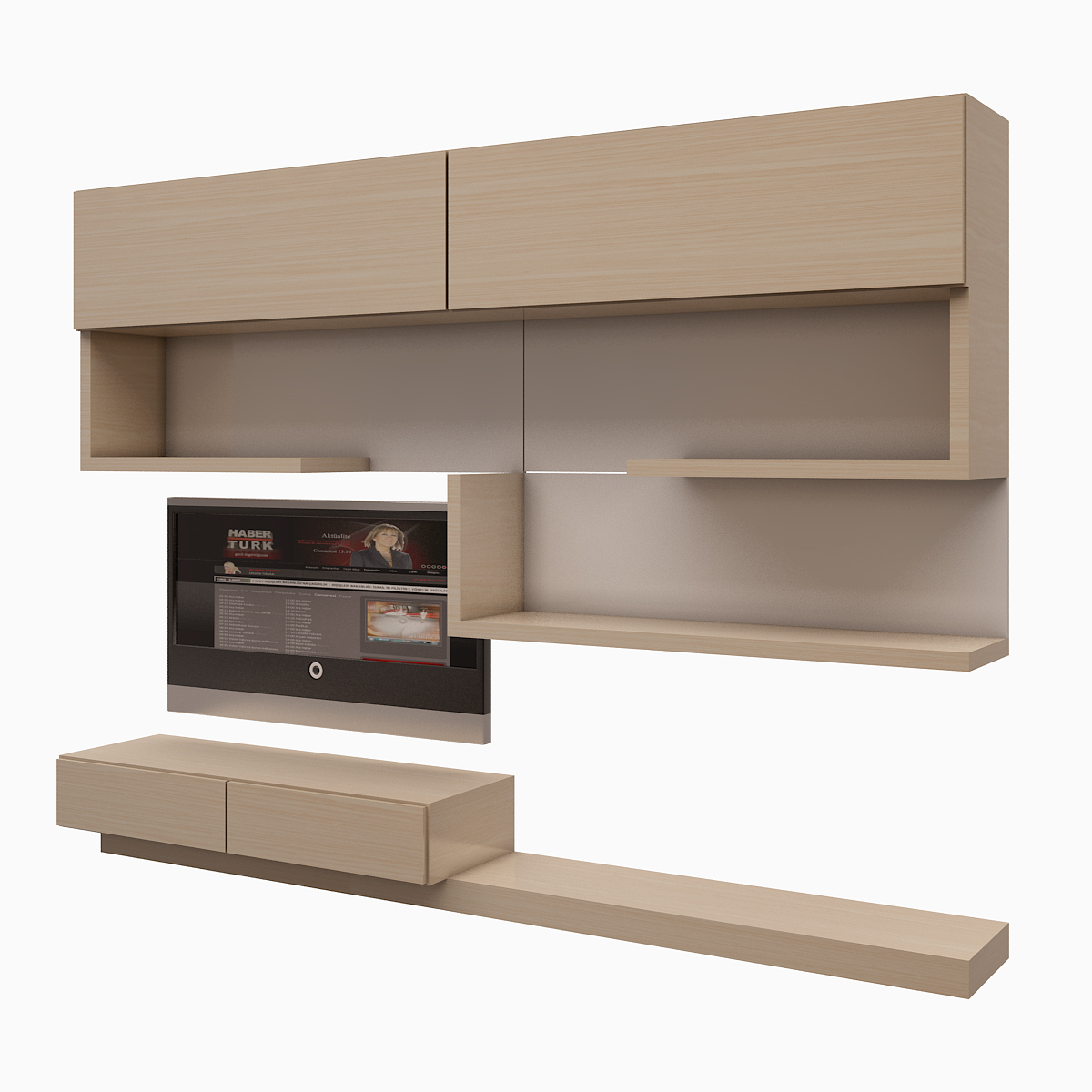 tv unit 3d model
