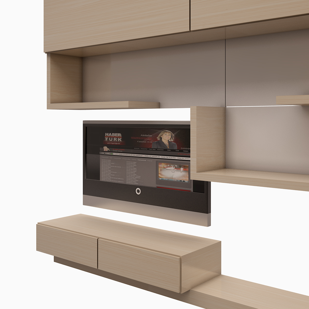 tv unit 3d model