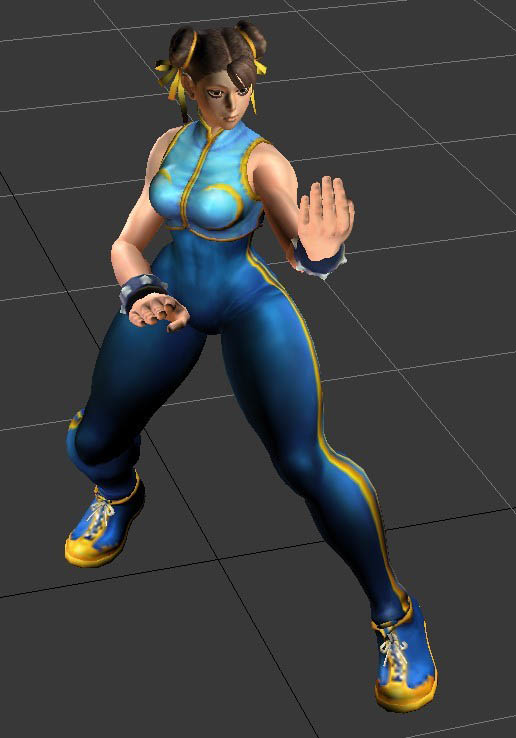 chun li 3d max