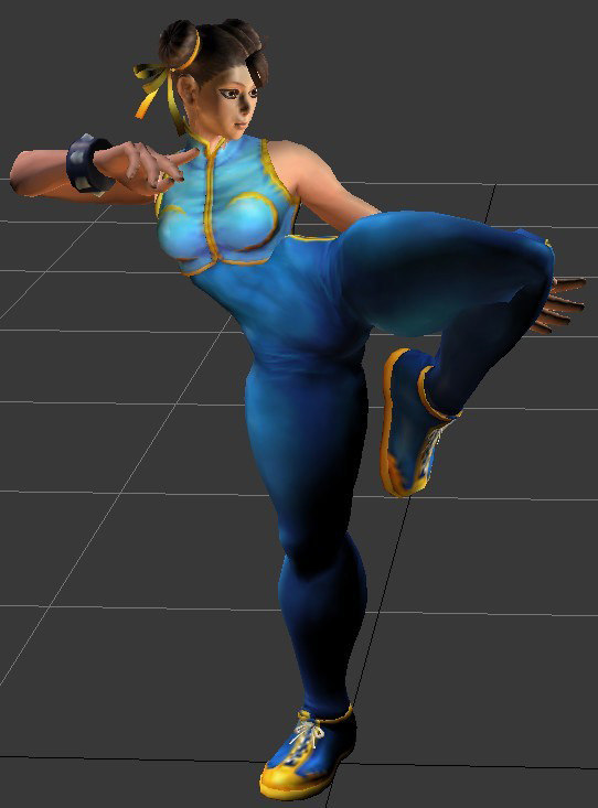 chun li 3d max