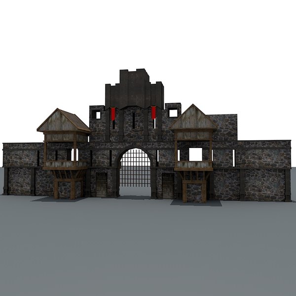 3D модель CatleGate 1 - TurboSquid 958495