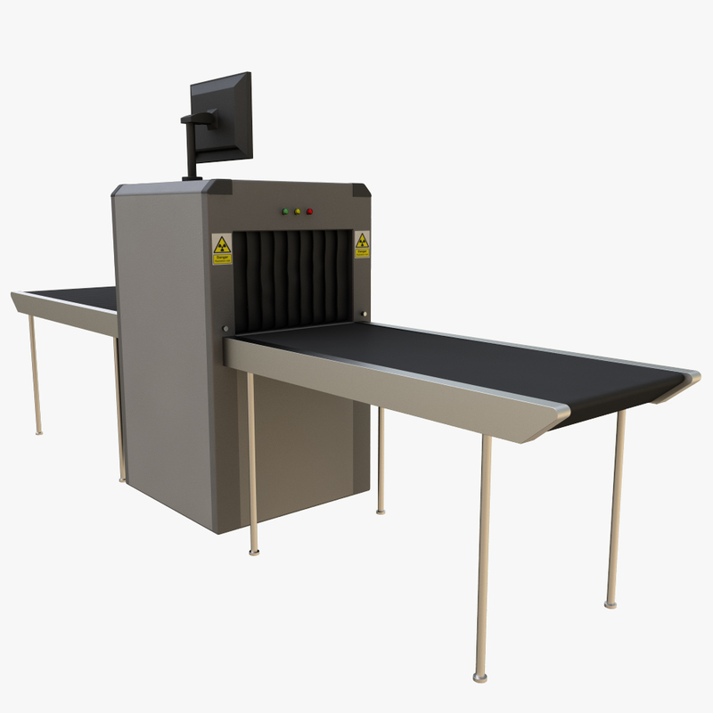 3d model x-ray machine