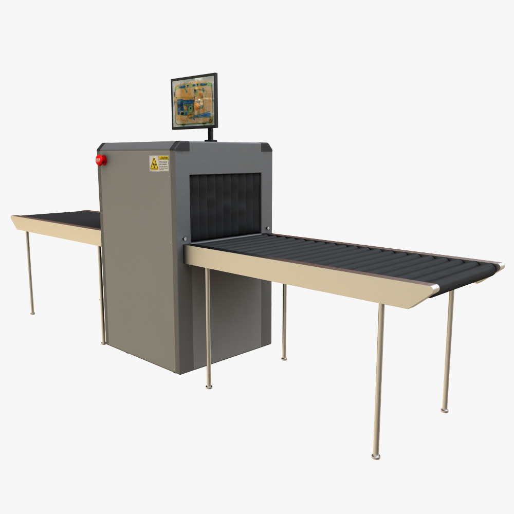3d model x-ray machine