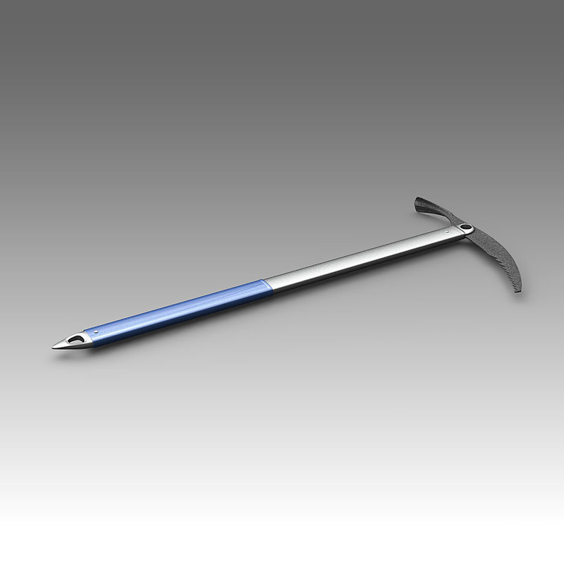 3d pickaxe tool model