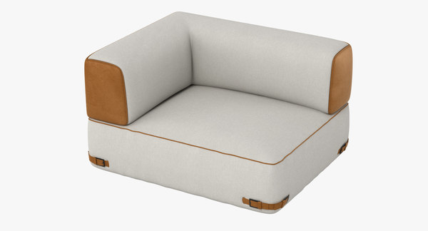 3d fendi soho sofa