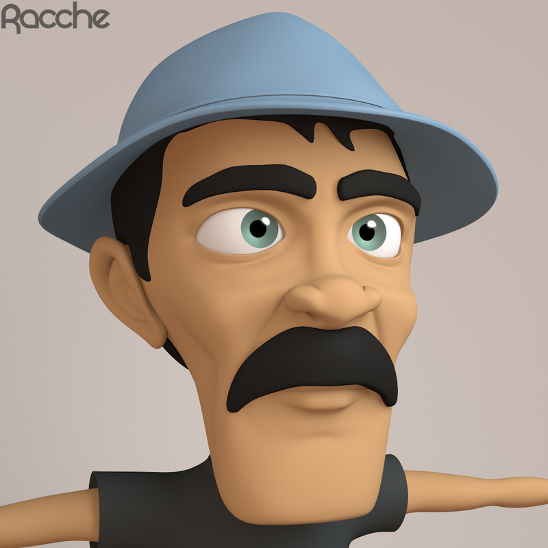 modelo 3d Don ramon / raymond gratis - TurboSquid 958777