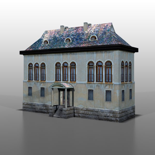 3d toy house model