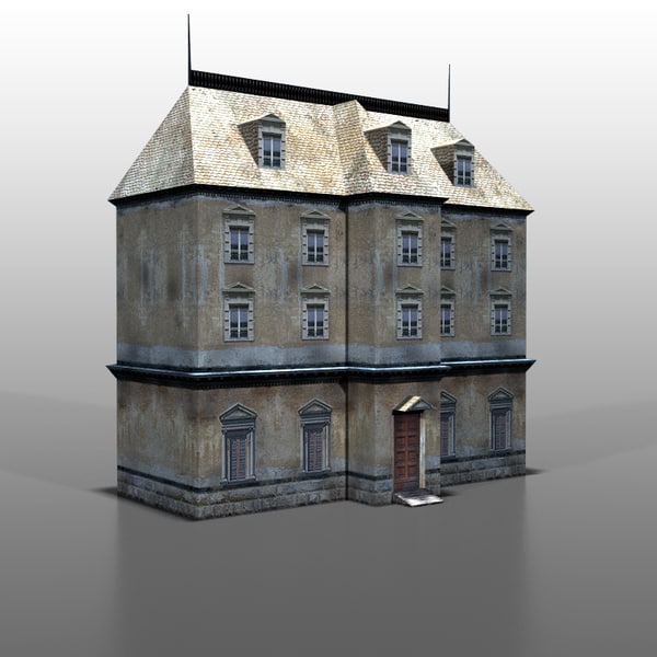 3d model house french