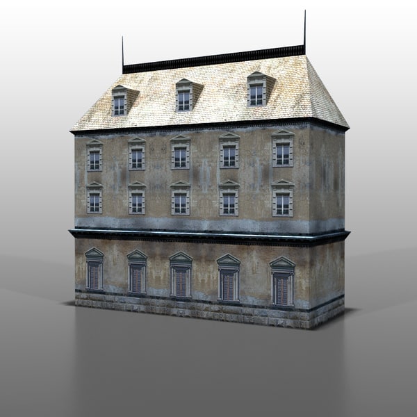 3d model house french
