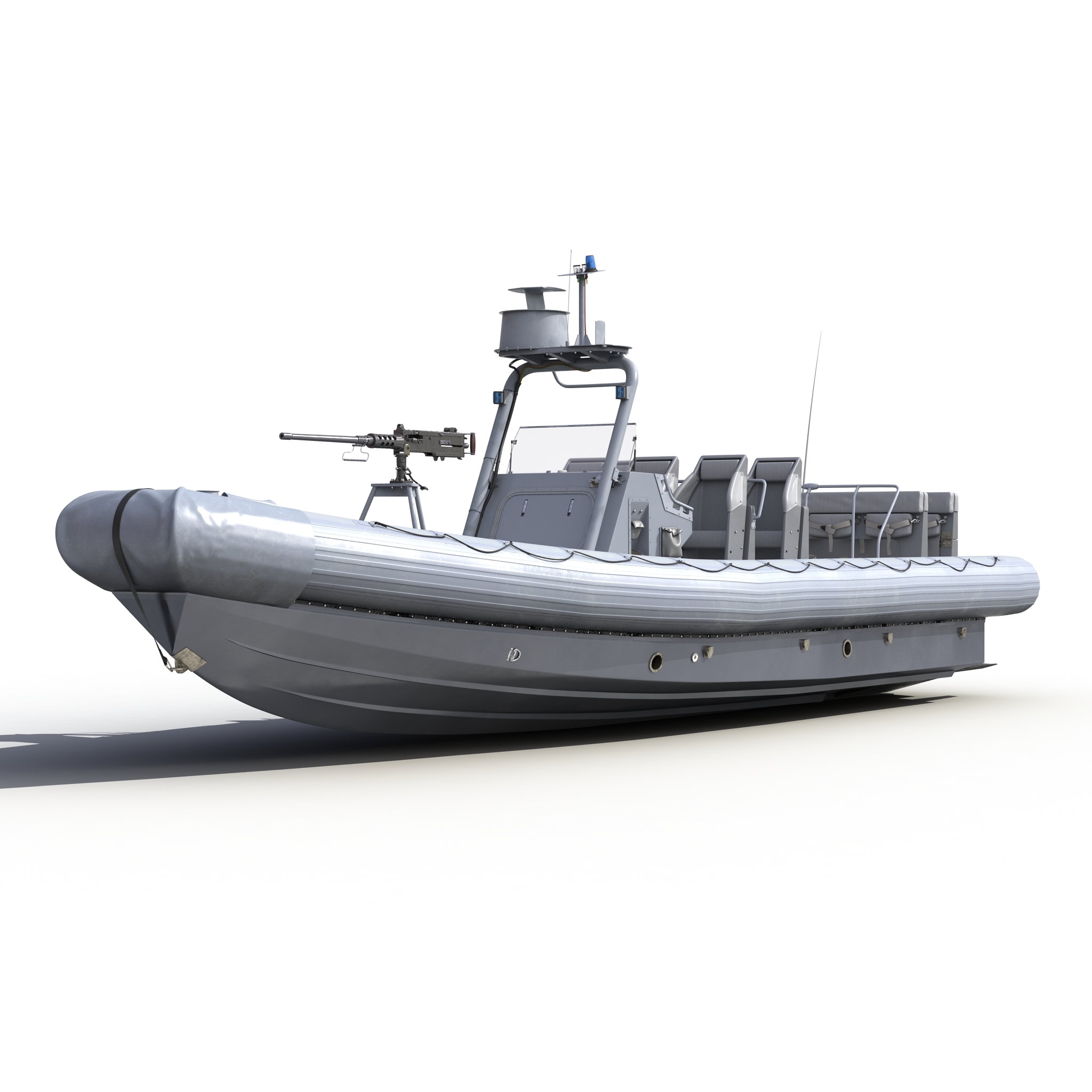 naval special warfare rigid 3d model