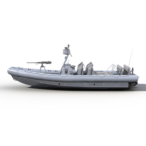 naval special warfare rigid 3d model