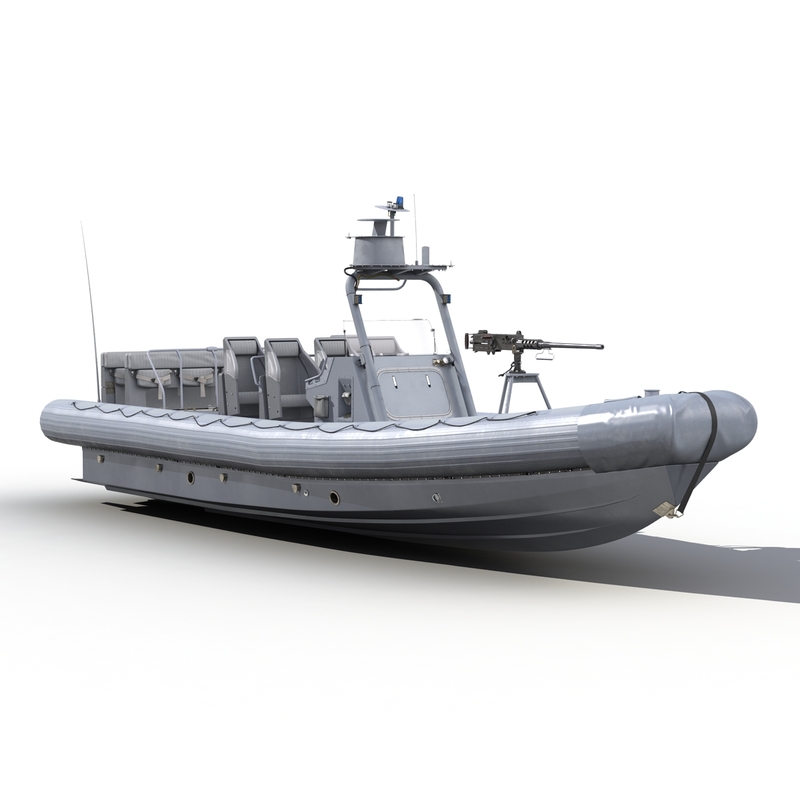 naval special warfare rigid 3d model