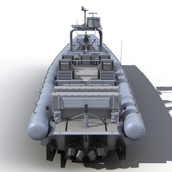 naval special warfare rigid 3d model