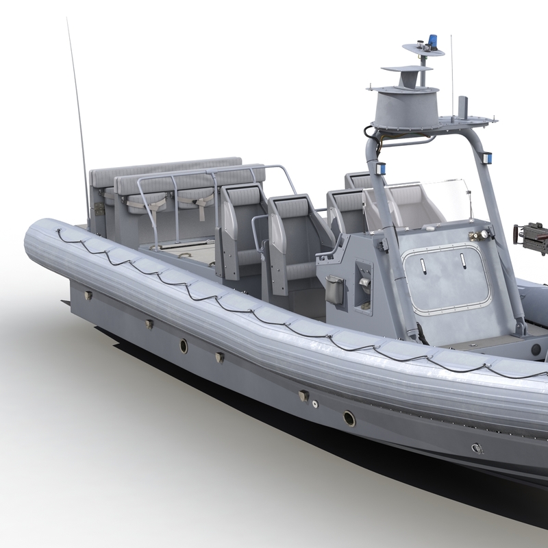 naval special warfare rigid 3d model