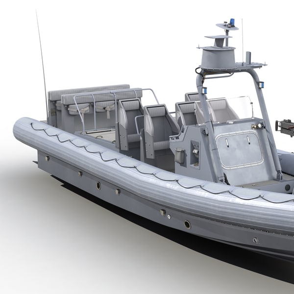 naval special warfare rigid 3d model