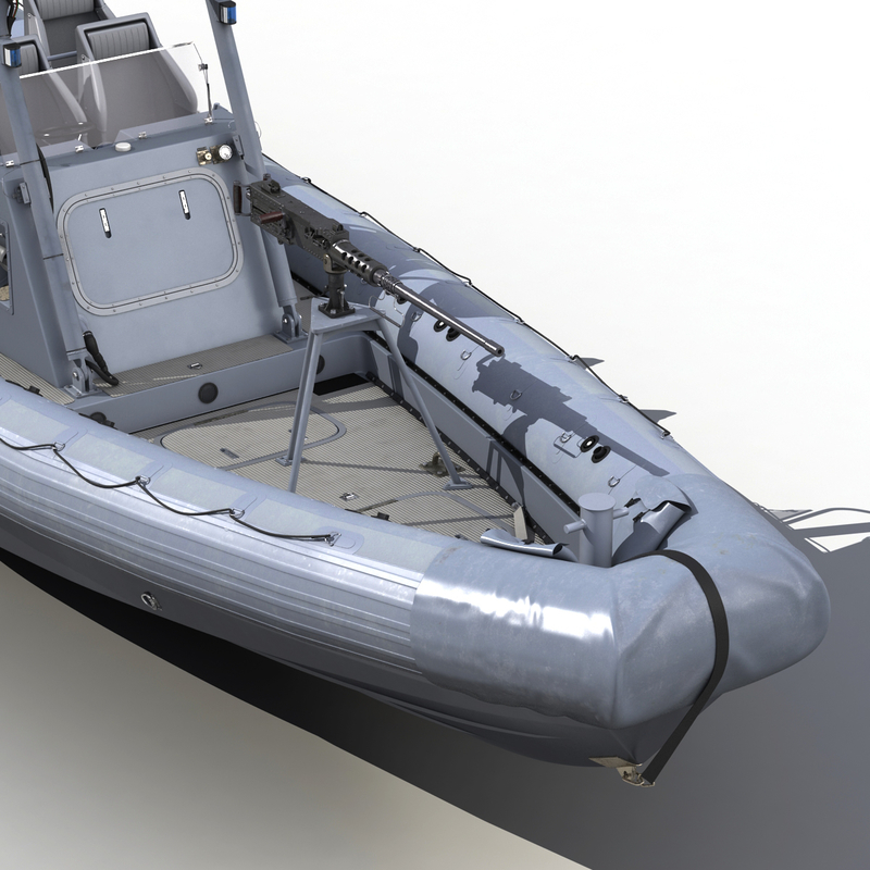 naval special warfare rigid 3d model