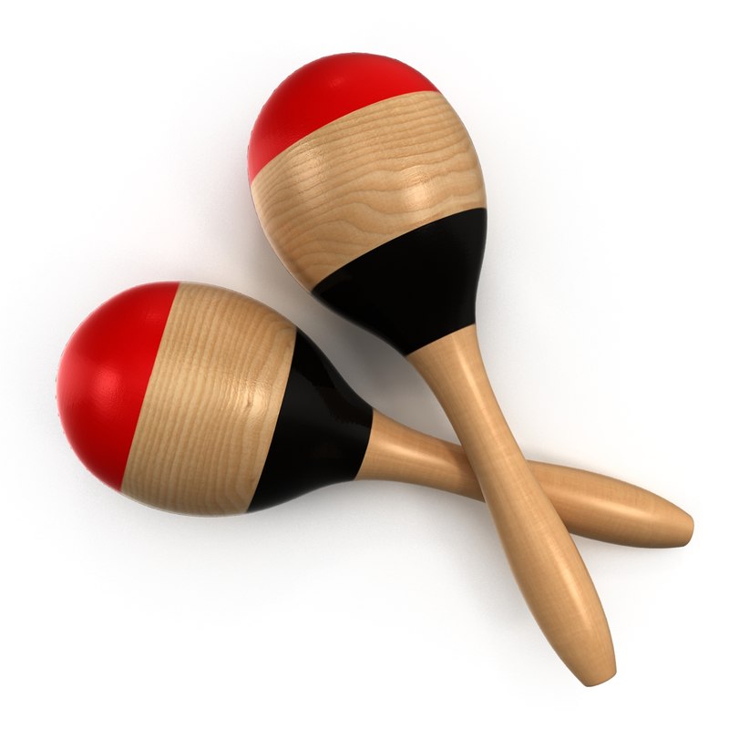 3ds maracas percussion