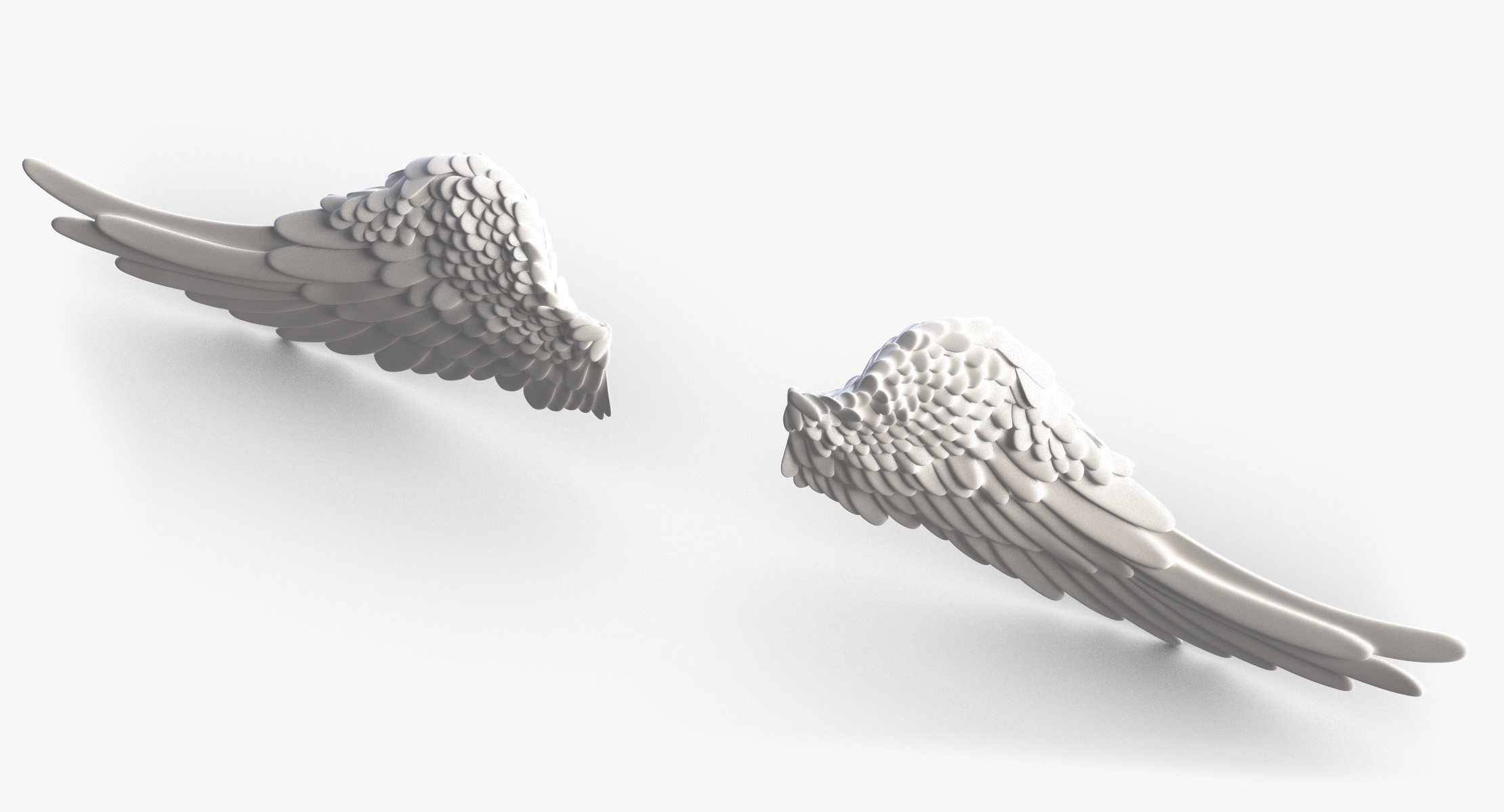 3ds max angel wings