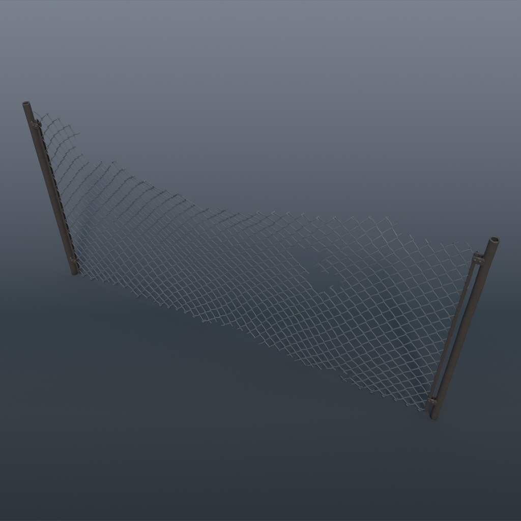 3d model damage netting