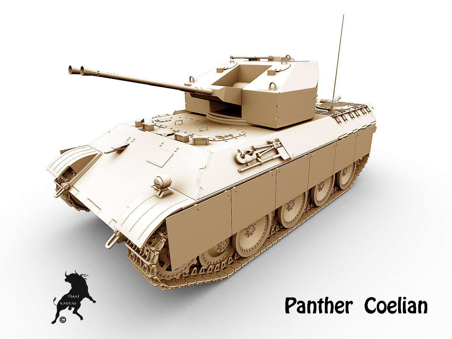 3d flakpanzer coelian german flak