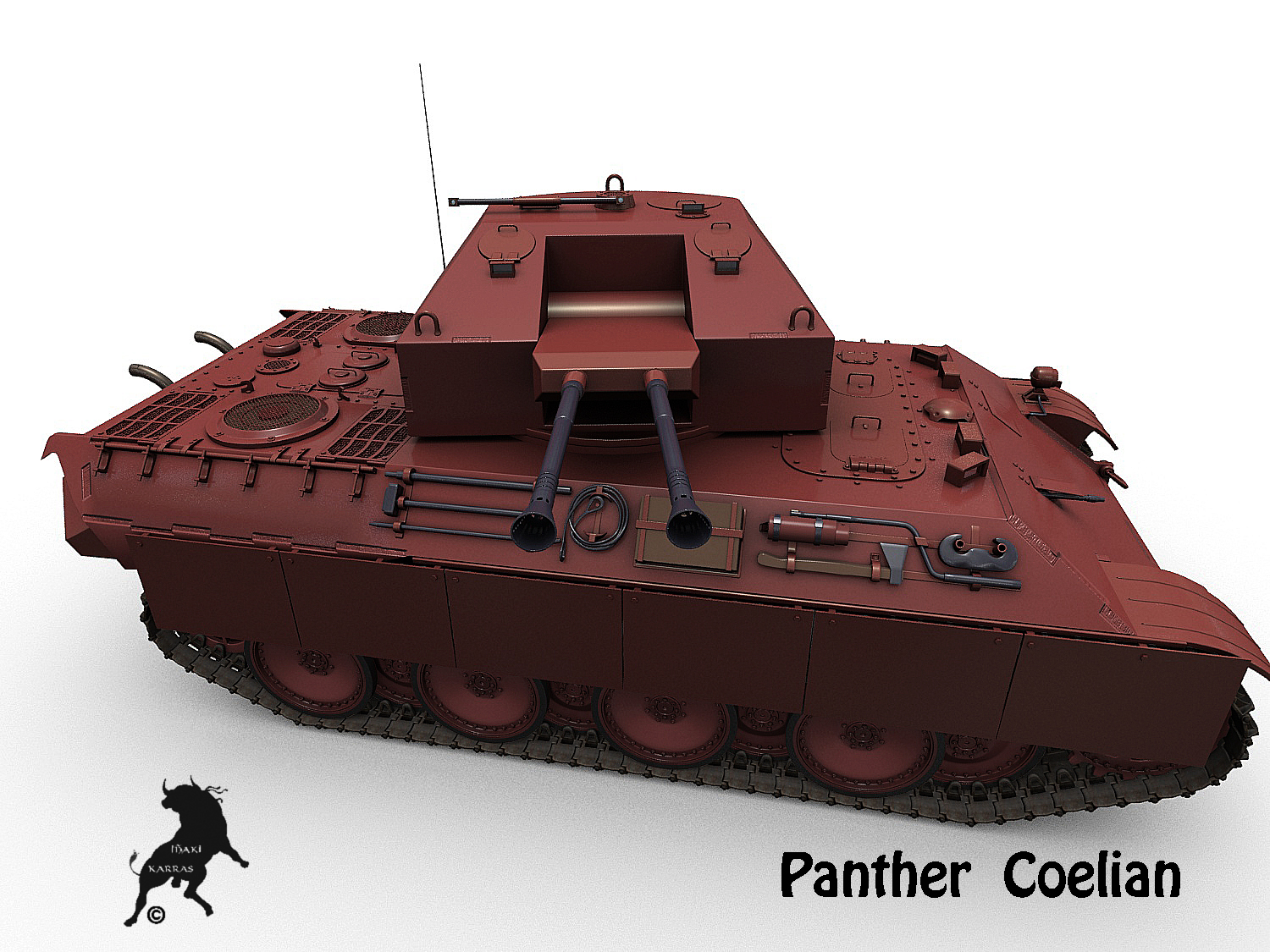 3d flakpanzer coelian german flak