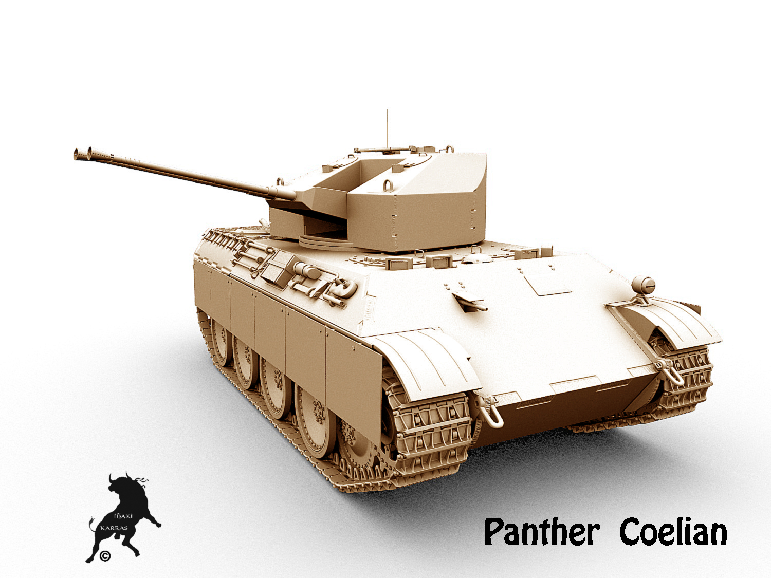 3d flakpanzer coelian german flak