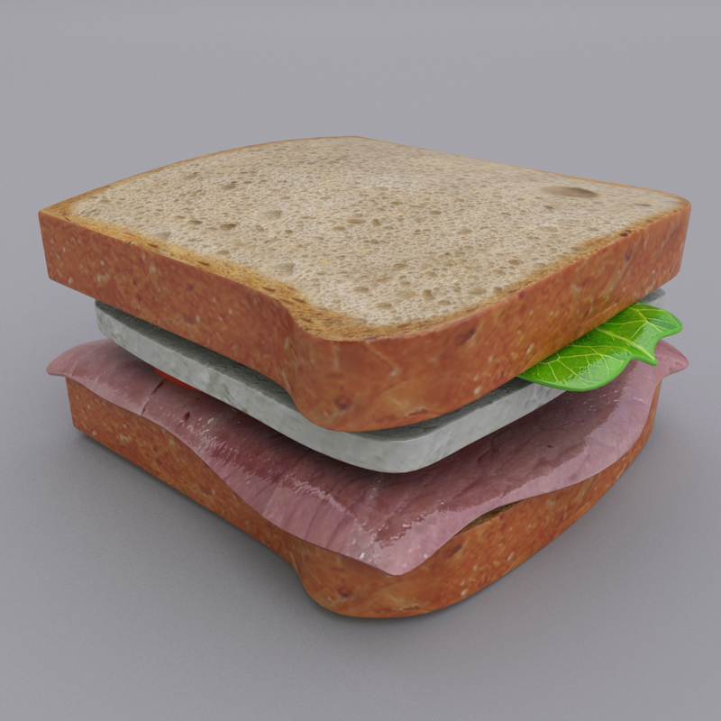 3d sandwich model