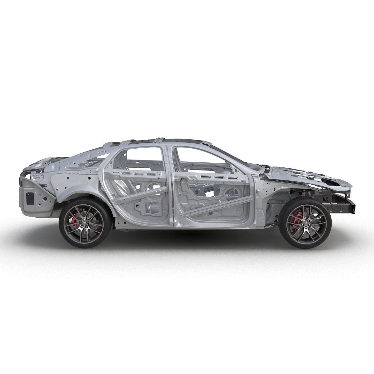 3ds car frame chassis 3