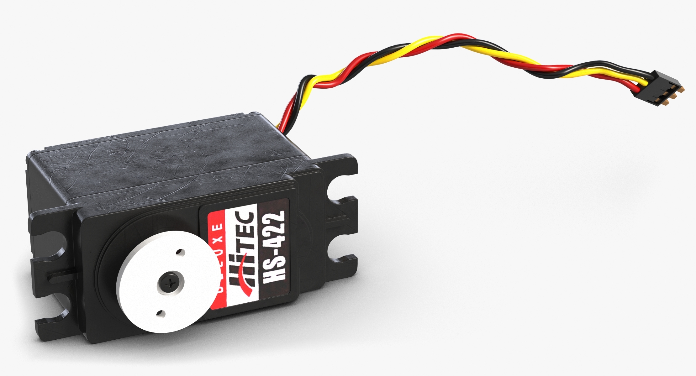 servo hitec hs422 3d model