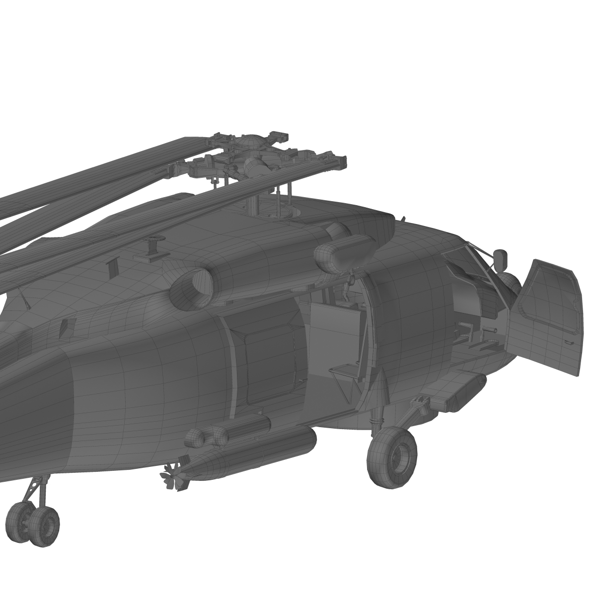 3d model mh-60 seahawk s