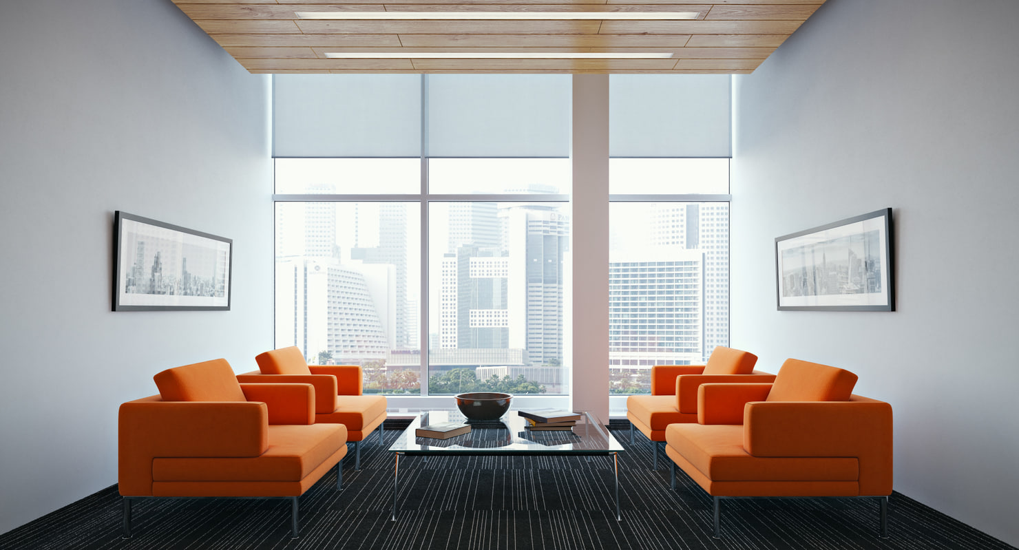 Interior Simple Lounge Model Interior Simple Lounge Model