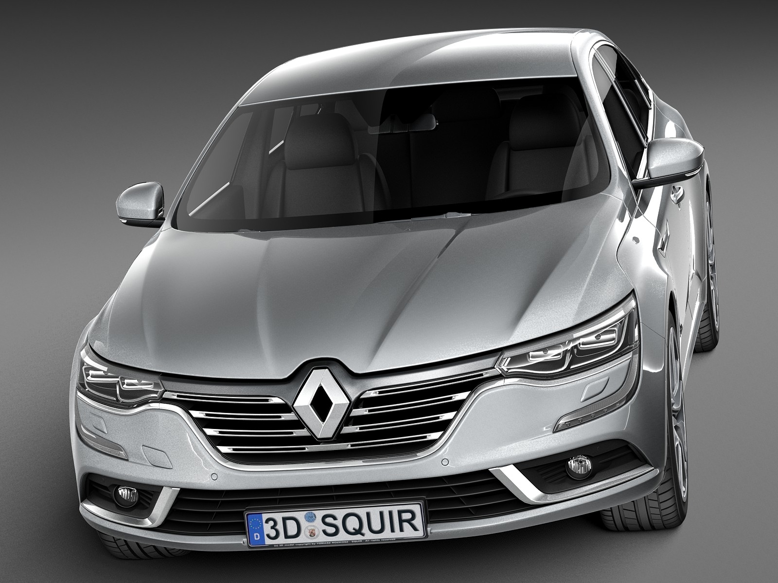 2016 renault talisman 3d c4d