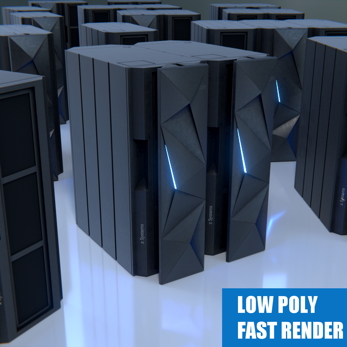 modèle 3D de Systèmes IBM z13 - TurboSquid 959524