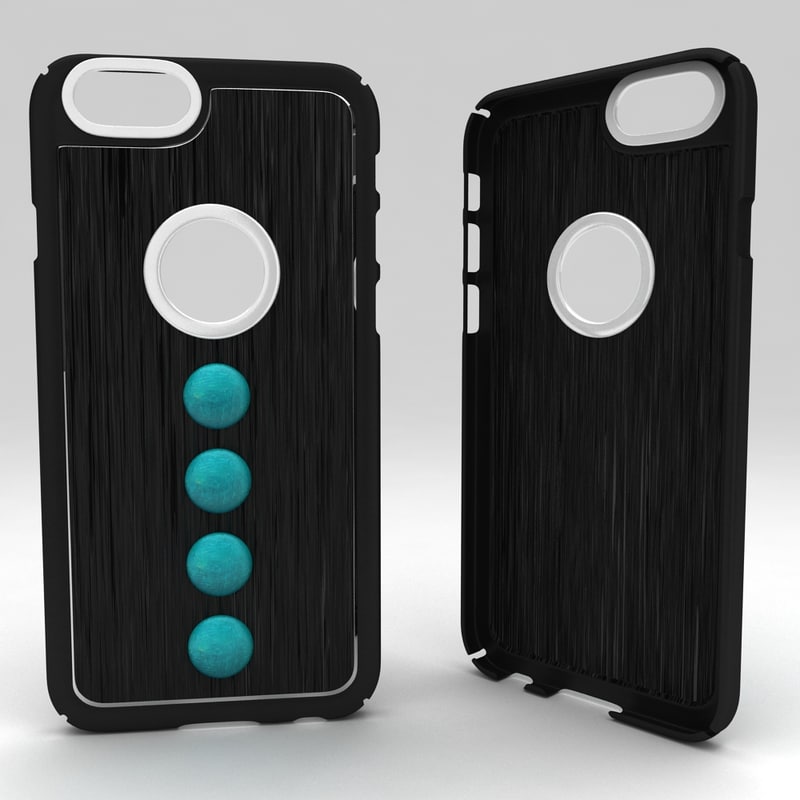3d obj phone body case